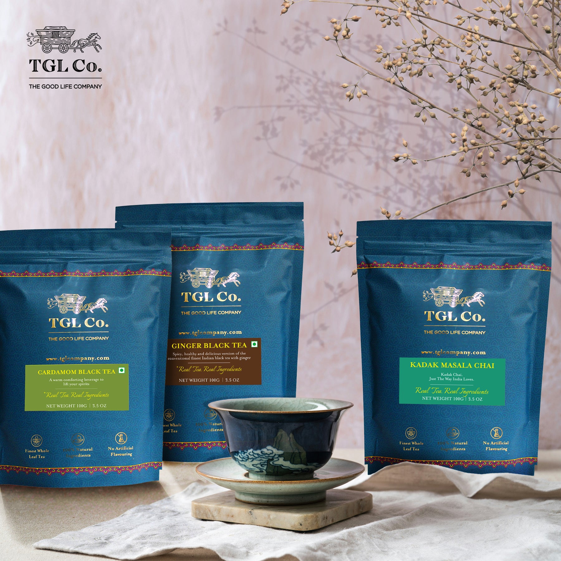 Buy | Premium Online | Cardamom Tea, Ginger Tea & Kadak Masala Milk Tea ...