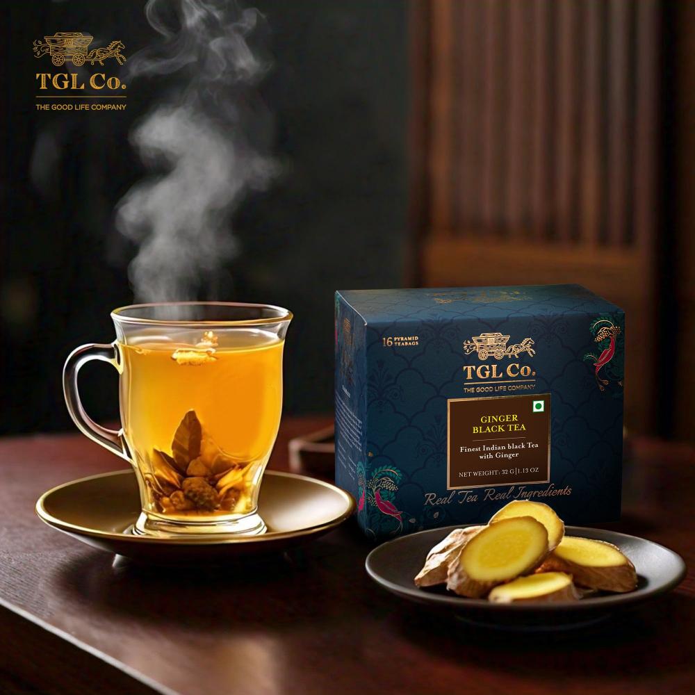 Buy Premium Black CTC Tea Online | Ginger Chai | TGL Co. – The Good ...