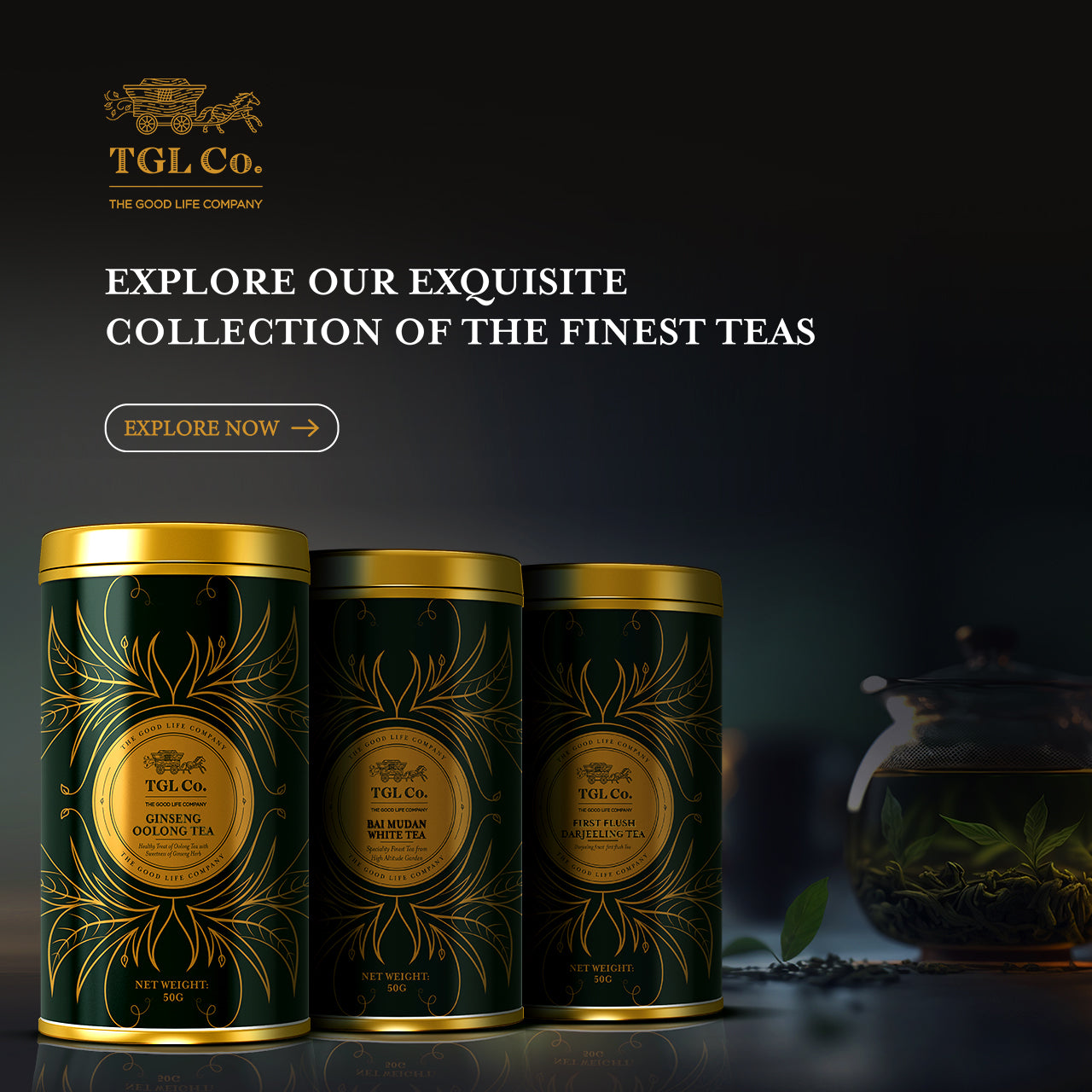 Buy | Exclusive Connoisseur Indian & International Tea By TGL Co. – The ...