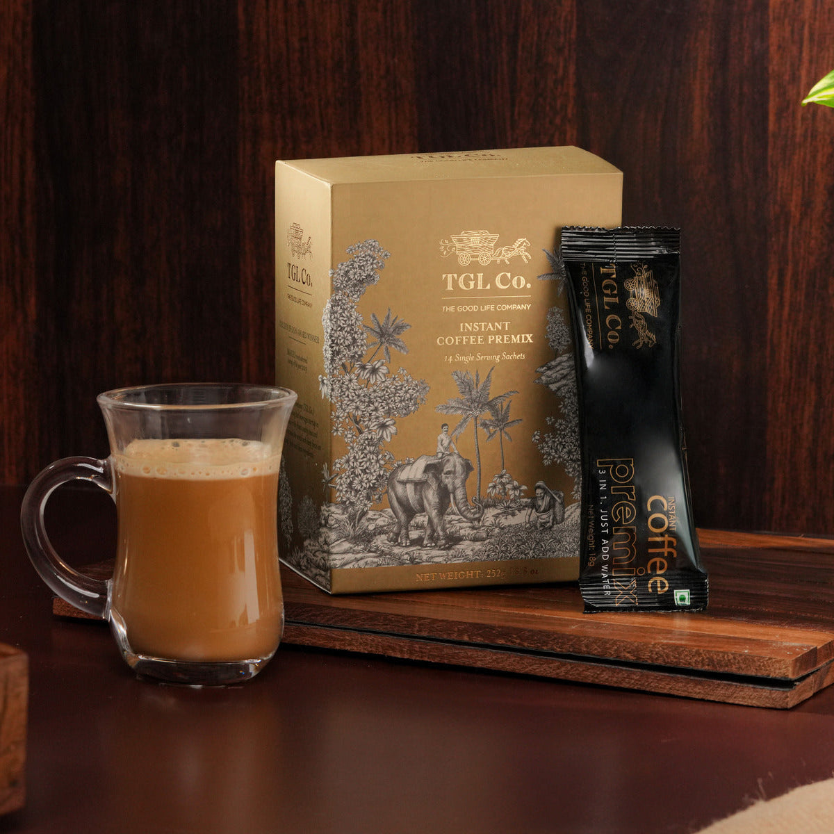3-in-1 Instant Coffee Premix Sachets | TGL Co – The Good Life Company ...