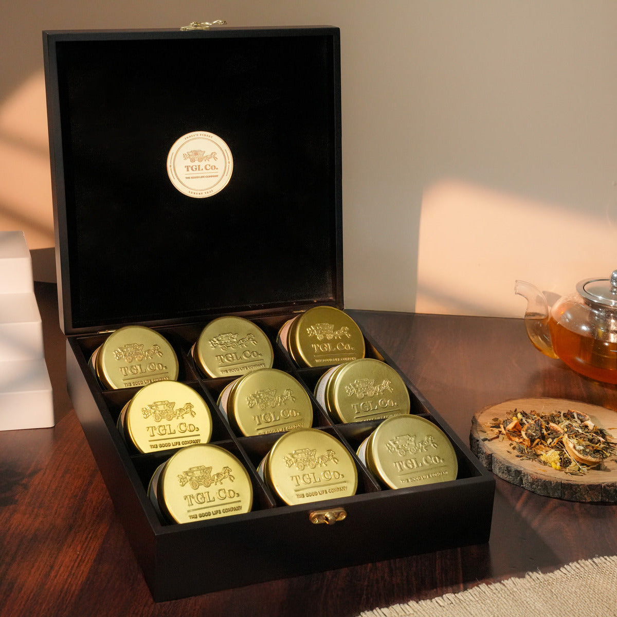 Luxury Tea Gift Box | Contemporary Classic by TGL Co – The Good Life ...