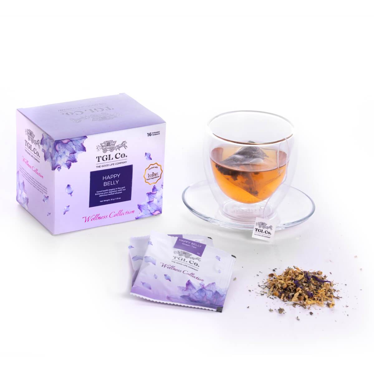 Best Herbal Tea For Digestion | Happy Belly | TGL Co. – TGL Company